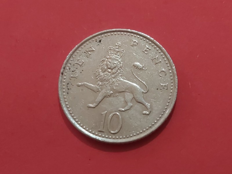 Britanija - 10 pence 1996 god