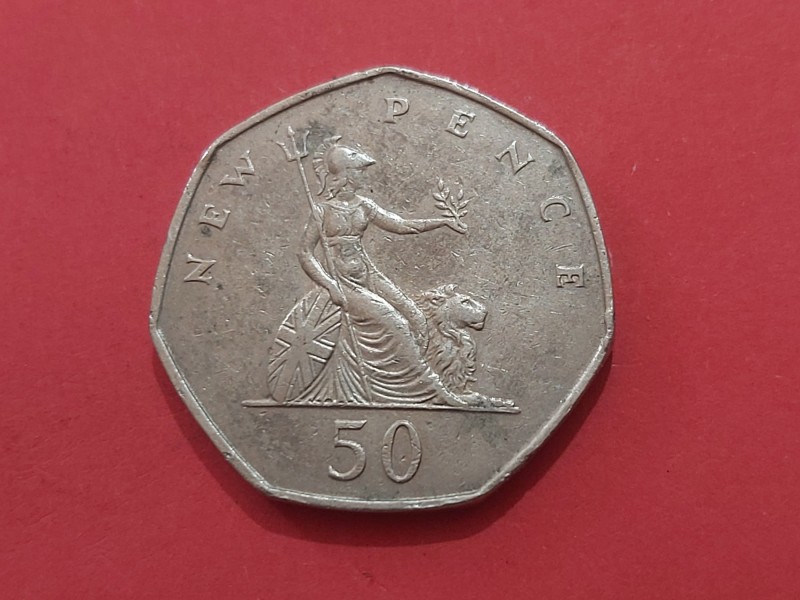 Britanija - 50 pence 1969 god