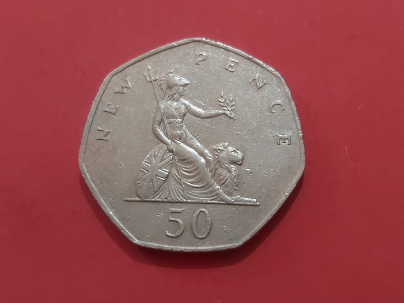 Britanija - 50 pence 1980 god