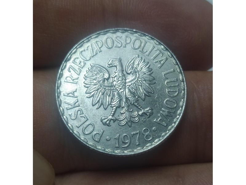 ** POLJSKA - 1 ZLOTA 1978. ** - ALUMINIJUM