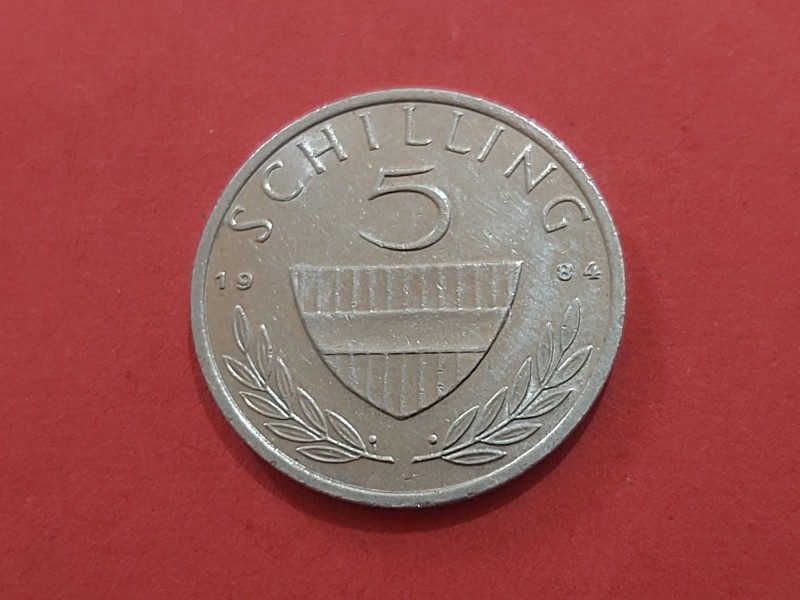 Austrija - 5 shilling 1984 god