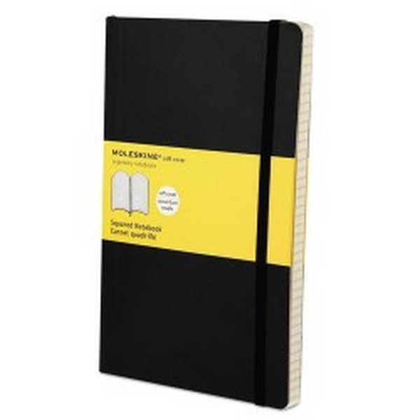 Moleskine ML NOTEBOOK LARGE SQUARED BLACK SOFT COVER