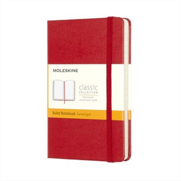 Moleskine ML NOTEBOOK LG EXPANDED RUL S.RED HARD