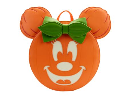 LOUNGEFLY DISNEY GLOW FACE MINNIE PUMPKIN MINNIE - MINI RANAC CENA