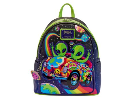 LOUNGEFLY LISA FRANK COSMIC ALIEN RIDE - MINI RANAC