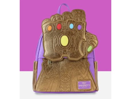 LOUNGEFLY MARVEL SHINE THANOS GAUNTLET - MINI RANAC