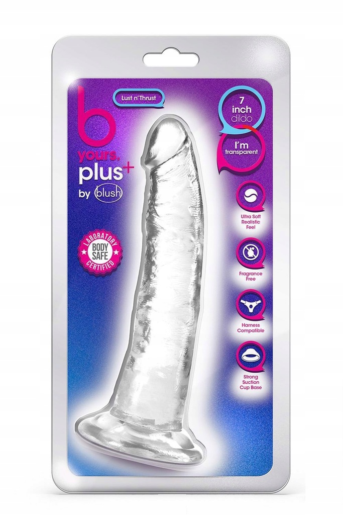 Silikonski dildo u providnoj boji 331778