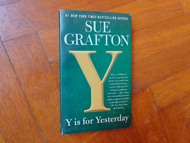 Y IS FOR YESTERDAY, Sue Grafton