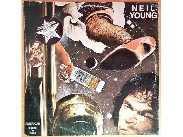 LP NEIL YOUNG - American Stars `N Bars, 2. press, M/NM