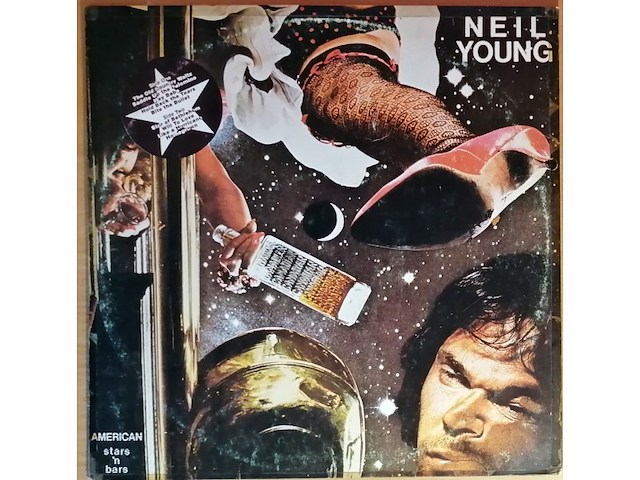 LP NEIL YOUNG - American Stars `N Bars, 1. press, VG+