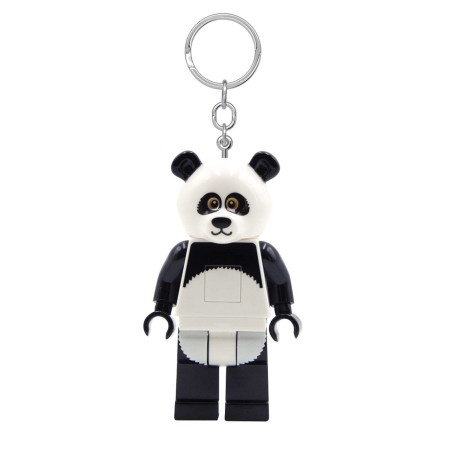 Lego Minifigure privezak za ključeve sa svetlom: Tip u panda kostimu ( LGL-KE195H )