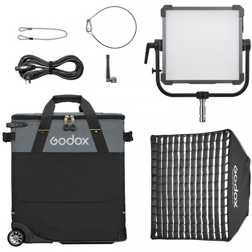 Godox KNOWLED P300R Kit K1 RGB LED Light Panel (Travel Kit)