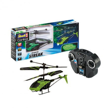 Revell glow in the dark helicopter "streak" ( RV23829 )