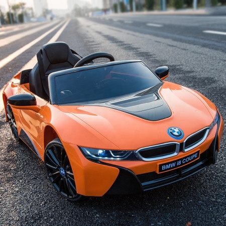 Licencirani dečiji automobil na akumulator BMW i8 competition (12V) (SM-24202) narandžasti