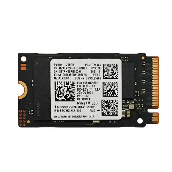 SSD M.2 NVMe 256GB Samsung PM9B1 / 2240 Bulk