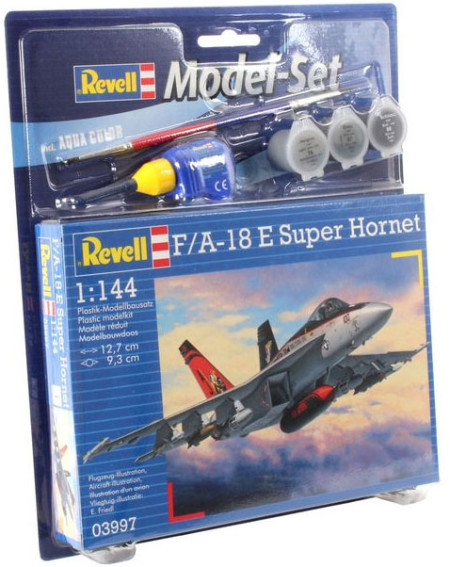 Revell maketa model set f/1-18e super horn ( RV63997/5006 )