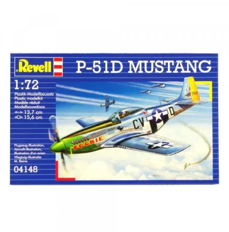 Revell maketa p-51d mustang ( RV04148/030 )