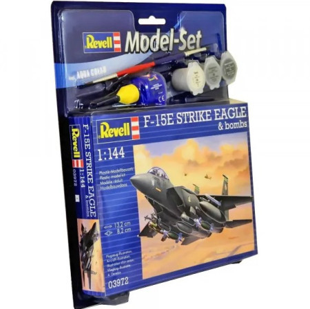 Revell maketa model set f-15e strike eagle b ( RV63972/5006 )