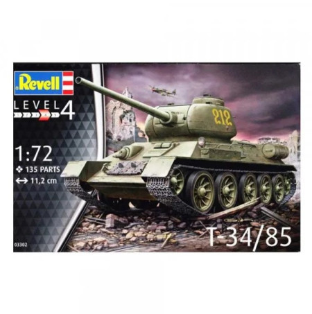 Revell maketa t-34/85 ( RV03302/070 )