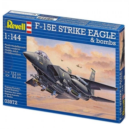 Revell maketa f-15e strike eagle & bombs ( RV03972/030 )