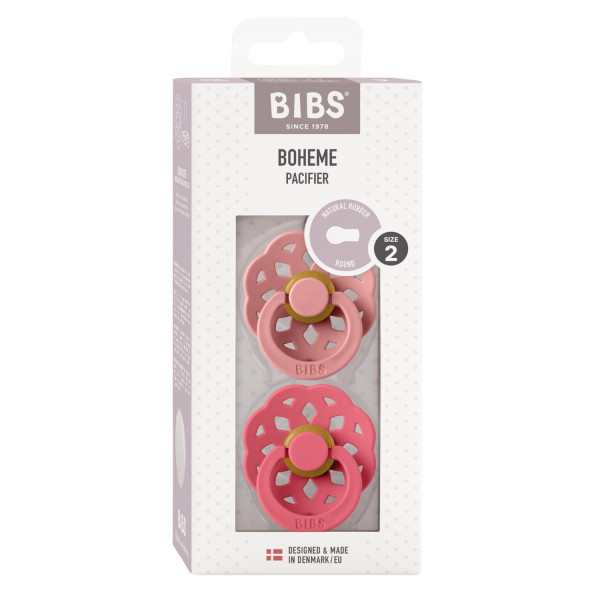 Bibs laža Boheme Dusty pink / Coral veličina 2