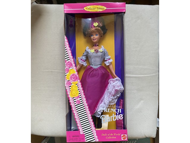 FRENCH Barbie Mattel lutka - Dolls of the World - 1996