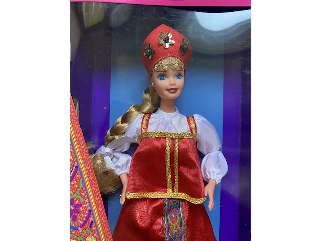 RUSSIAN Barbie Mattel lutka - Dolls of the World - 1996