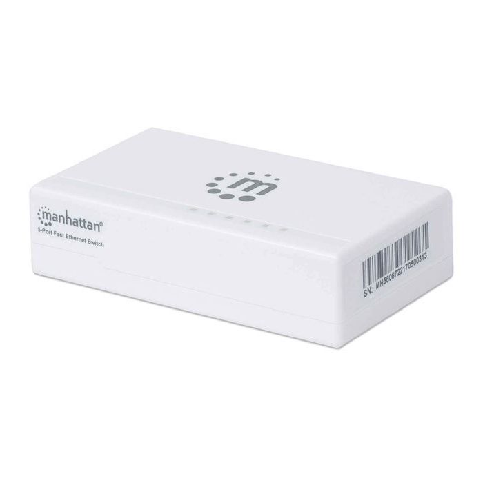 Manhattan Switch 5-Port Fast Ethernet, Plastic 560672