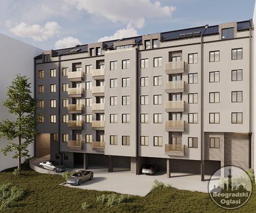 Novogradnja, jednoiposoban 37,75 m2, Banovo brdo, Majdanska Čukarica 14