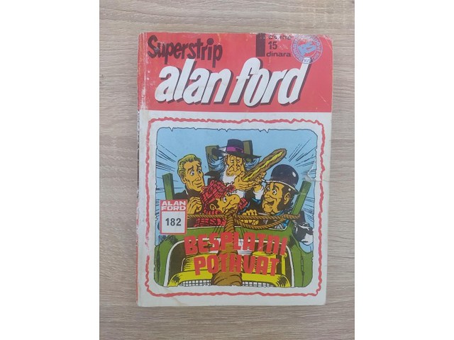 Alan Ford Vjesnik 182 - Besplatni pothvat