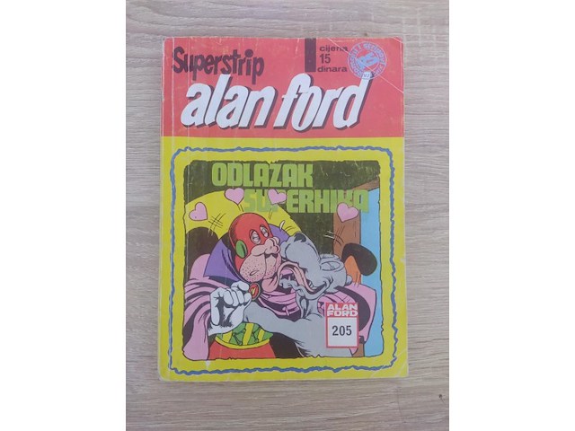 Alan Ford Vjesnik 205 - ODLAZAK SUPERHIKA