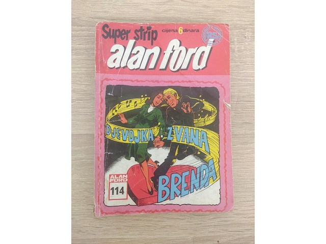 Alan Ford Vjesnik 114 - DJEVOJKA ZVANA BRENDA