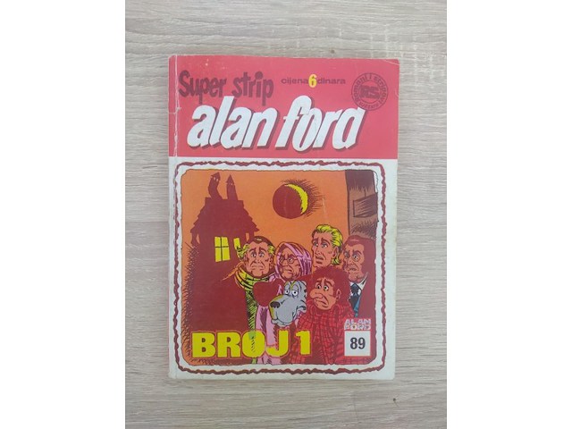 Alan Ford Vjesnik 89 - Broj 1