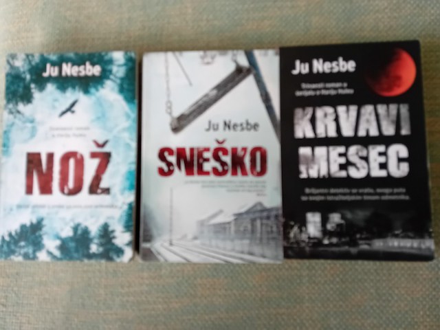 Ju Nesbe Nož / Sneško / Krvavi mesec