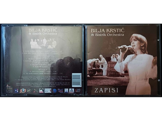 Bilja Krstic &; Bistrik Orchestra-Zapisi CD (2002)