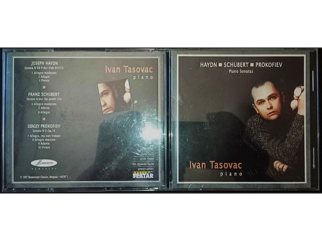 Ivan Tasovac-Haydn,Schubert,Prokofiev:Piano Sonatas CD