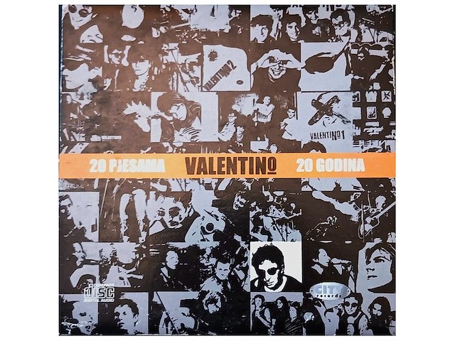 Valentino-20 Pjesama Cardboard CD (2006)