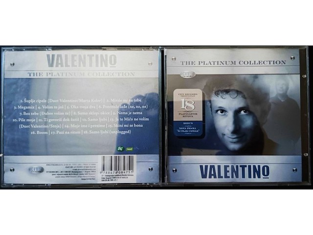 Valentino-The Platinum Collection CD (2007)