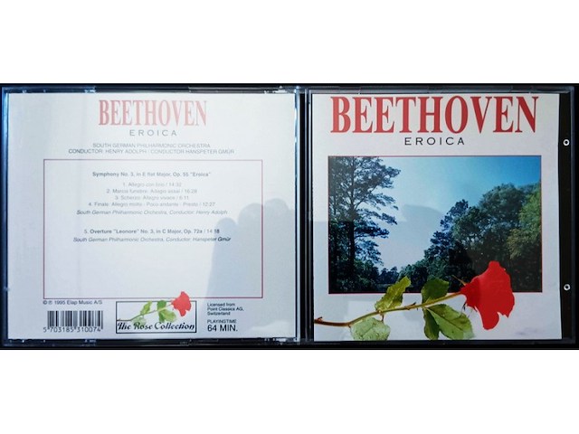 Beethoven-Symphony No.3 In E Flat m Eroica CD (1996)