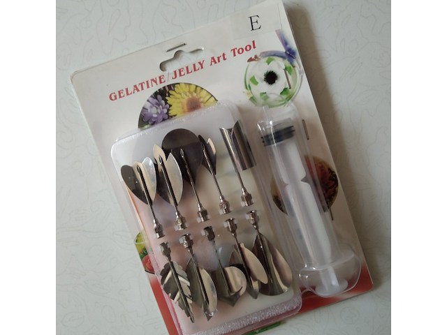 - Želatin Gelatine Jelly art tools E