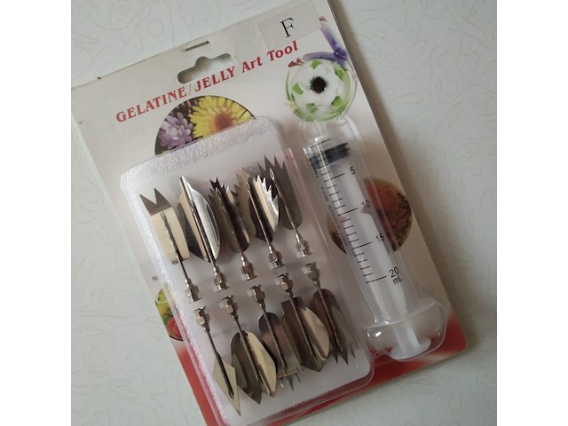 - Želatin Gelatine Jelly art tools F