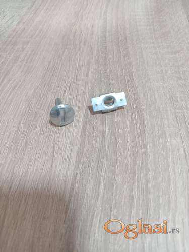 Osigurač šus pleha zaštita ispod motora 307 407 KOMPLET