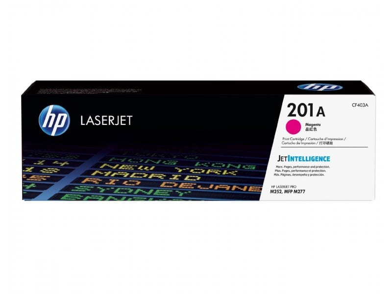 HP 201A Magenta Original LaserJet Toner Cartridge, CF403A