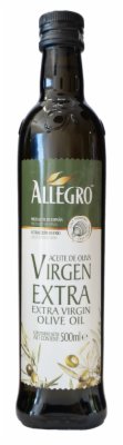 ULJE MASLINOVO EXTRA VIRGIN ALLEGRO 500ML
ULJE MASLINOVO EXTRA VIRGIN ALLEGRO 500ML