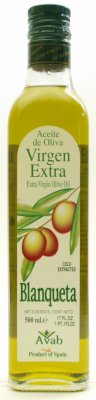 ULJE MASL EXTRA VIRGIN BLANQUETA 500ML
ULJE MASL EXTRA VIRGIN BLANQUETA 500ML