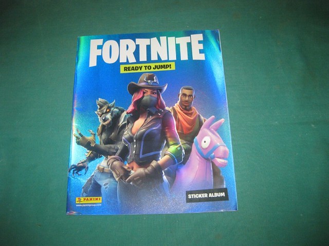 Album Fortnite Ready to Jump (Panini) NOVO