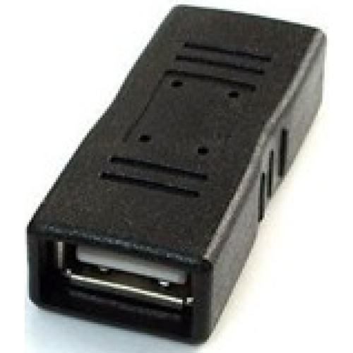 A-USB2-AMFF Gembird zensko-zenski adapter USB 2.0 coupler, black