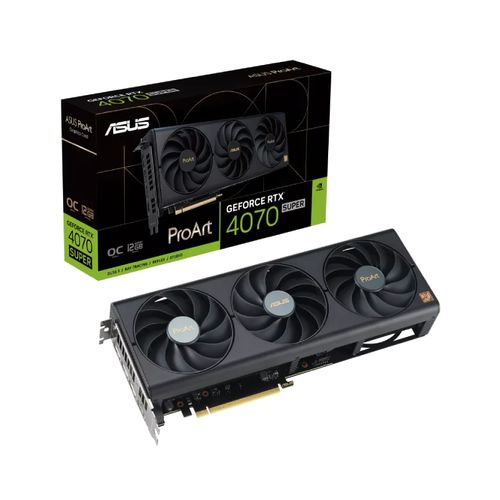 SVGA PCIE ASUS ProArt-RTX4070S-O12G SUPER GGDR6X 192bit