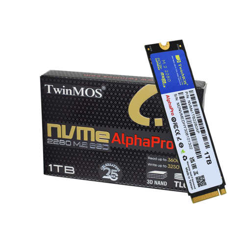 SSD M.2 NVMe 1TB TwinMOS 3600MBs/3250MBs NVMe1TB2280AP BULK