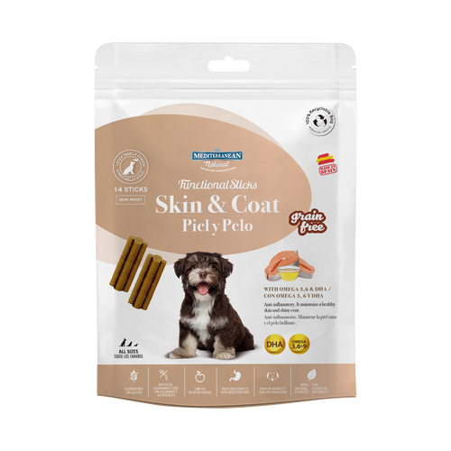 Mediterranean poslastica Funcional Sticks Skin&Coat 110 g